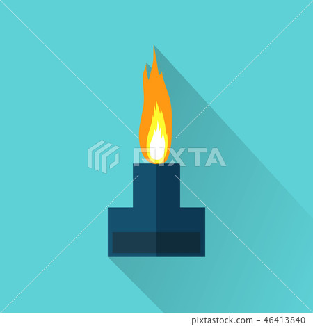 Alcohol lamp icon - Stock Illustration [46413840] - PIXTA
