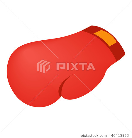 Boxing glove isometric 3d icon - Stock Illustration [46415533] - PIXTA