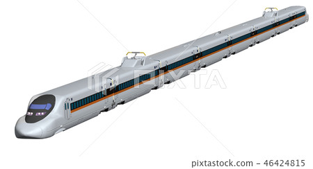 Shinkansen 700 series rail star - Stock Illustration [46424815] - PIXTA