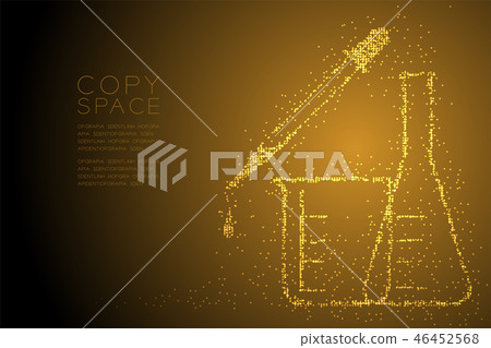 Abstract Geometric Circle dot pattern Dropper - Stock Illustration ...