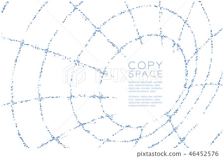 Abstract Geometric Circle dot pattern Tube - Stock Illustration ...