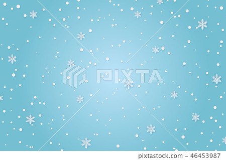 Winter Paper background - Stock Illustration [46453987] - PIXTA