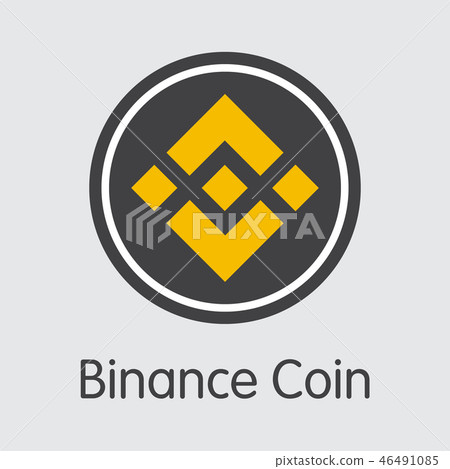 BSV - Binance. The Crypto Coins or... - Stock Illustration [46491085 ...