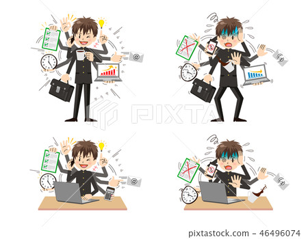 Multitasking Student