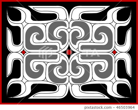 Ainu pattern - Stock Illustration [46503964] - PIXTA