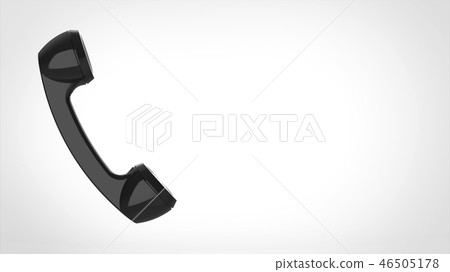 Black phone side left - Stock Illustration [46505178] - PIXTA