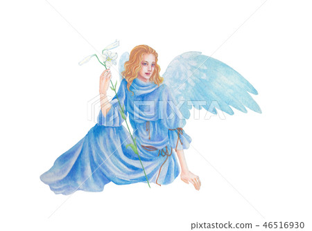 Angel Gabriel Blue Page 2 | Angel Gabriel Announcement Images Free