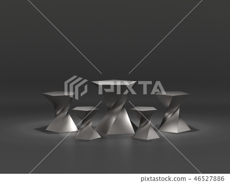 abstract pedestal for display,Platform for design. - Stock Illustration ...