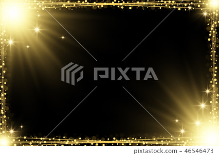Sparkling magical square frame design-插圖素材 [46546473] - PIXTA圖庫