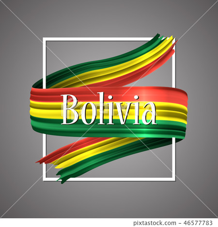 Bolivia flag. Official national colors. Bolivian - Stock Illustration ...