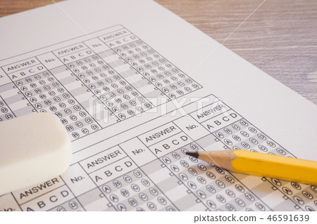 Answer sheet Mark sheet - Stock Photo [46591639] - PIXTA