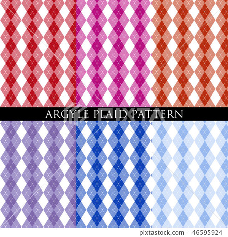 Argyle check pattern - Stock Illustration [46595924] - PIXTA