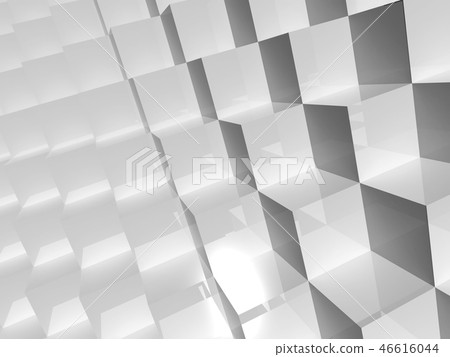 Abstract geometric pattern, digital background-插圖素材 [46616044] - PIXTA圖庫