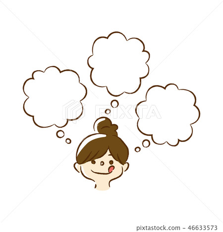Imagine woman - Stock Illustration [46633573] - PIXTA