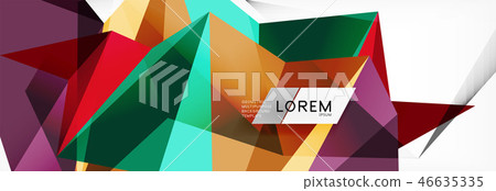 Science background. Abstract triangle pattern.... - Stock Illustration ...