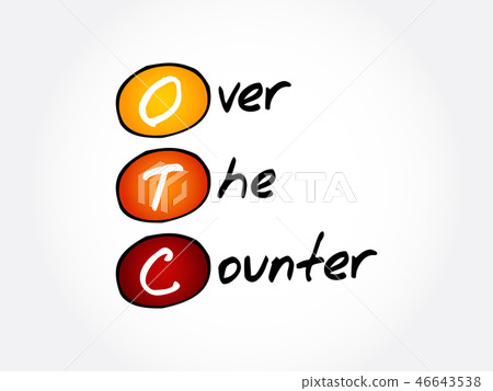 OTC - Over The Counter, acronym - Stock Illustration [46643538] - PIXTA
