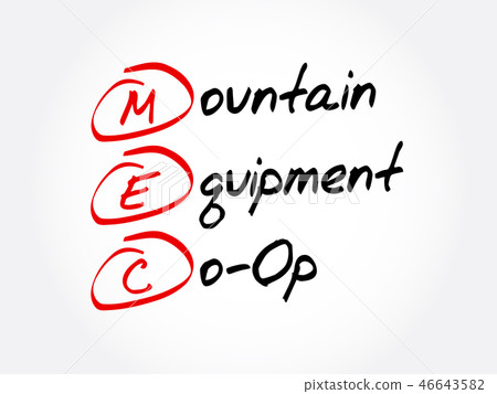 MEC - Mountain Equipment Co-Op acronym-插圖素材 [46643582] - PIXTA圖庫