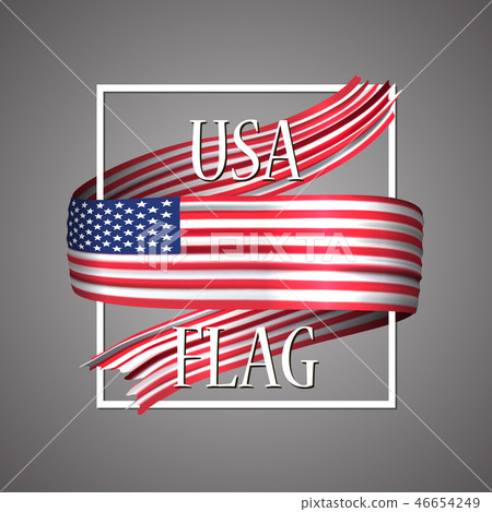 USA flag. Official national colors. United States - Stock Illustration ...