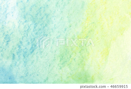 Green abstract watercolor texture background. - Stock Illustration ...