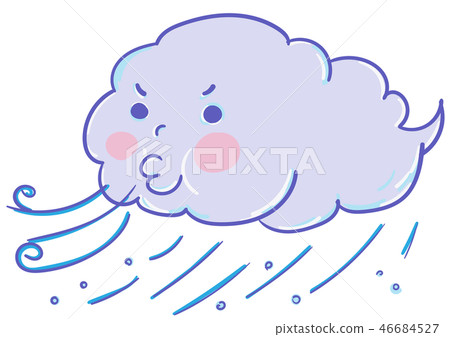 Clouds _ cold waves - Stock Illustration [46684527] - PIXTA