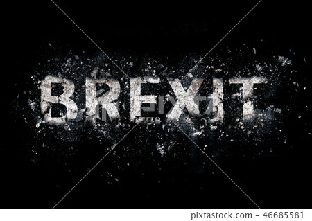 Exploding Brexit Text - Stock Illustration [46685581] - PIXTA