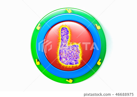 Illustration CG of a good button - Stock Illustration [46688975] - PIXTA