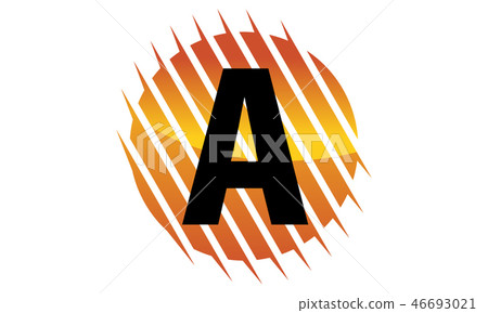 Technology Letter A - Stock Illustration [46693021] - PIXTA