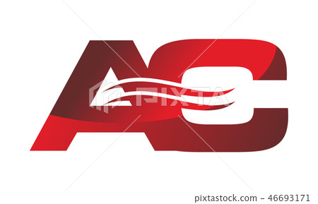 Letter AC Template - Stock Illustration [46693171] - PIXTA