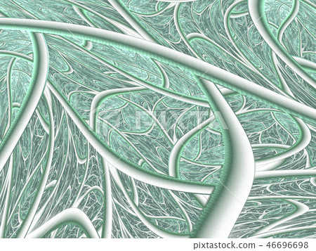 Structure of a leaf. Texture fractal design - Stock Illustration ...