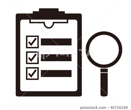 Bug Glasses Note Lens Writing Tool Loupe Vector... - Stock Illustration ...