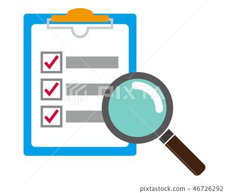 Bug Glasses Note Lens Writing Tool Loupe Vector... - Stock Illustration ...