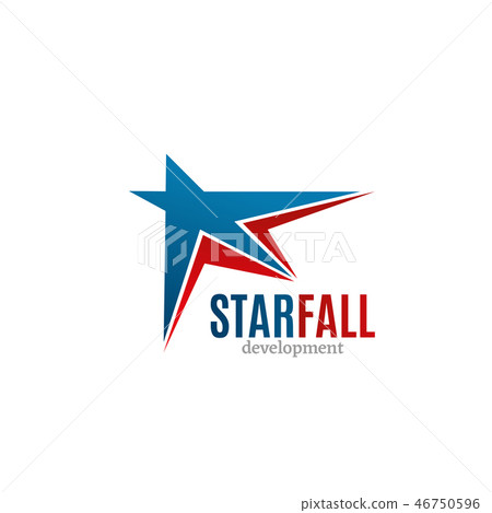 Star fall development vector icon - Stock Illustration [46750596] - PIXTA