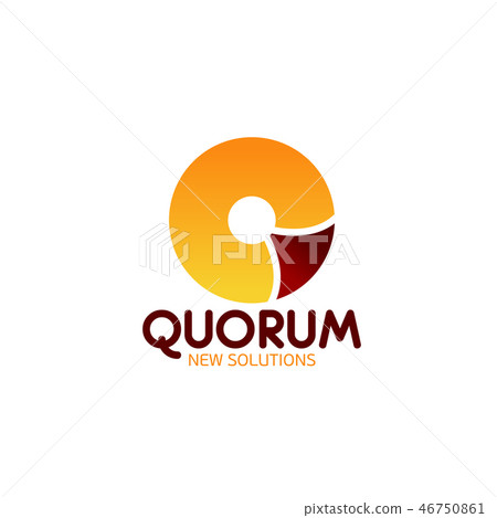 Quorum icon for business meating theme design - Stock Illustration ...