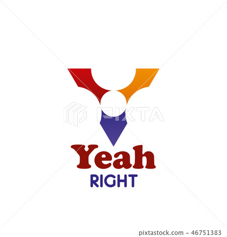 Y letter vector icon for yeah right design - Stock Illustration ...