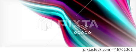 Smooth liquid blur wave background, color flow... - Stock Illustration ...