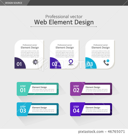 Business Label Design - Stock Illustration [46765071] - PIXTA