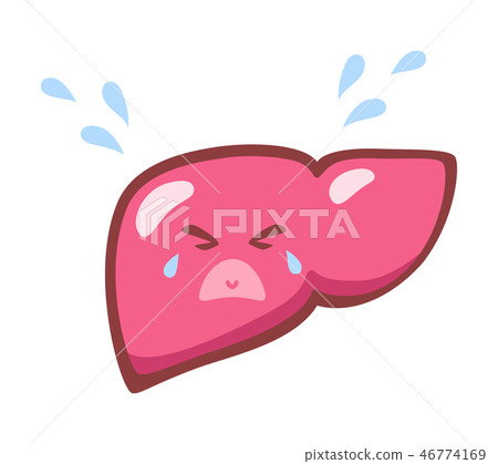 Crying liver - Stock Illustration [46774169] - PIXTA