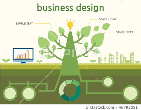 Business tree graph - Stock Illustration [46793851] - PIXTA