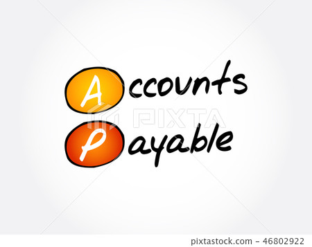 AP - Accounts Payable acronym - Stock Illustration [46802922] - PIXTA