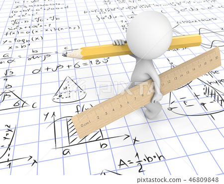 Do the Math. - Stock Illustration [46809848] - PIXTA