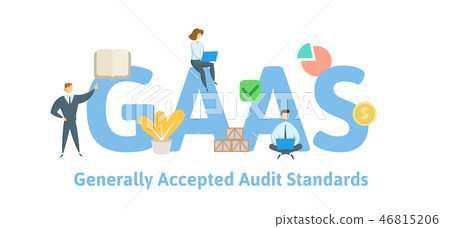 GAAS, Generally Accepted Auditing Standards.... - Stock Illustration ...
