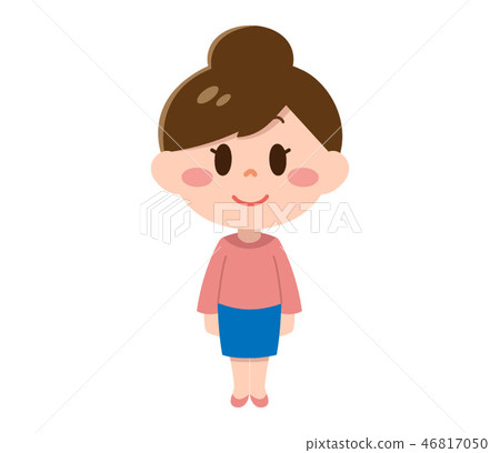 Woman - Stock Illustration [46817050] - PIXTA