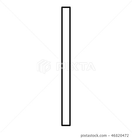 Isa rune Ice freeze symbol icon black color - Stock Illustration ...