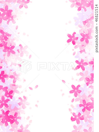 Cherry tree frame - Stock Illustration [46821514] - PIXTA