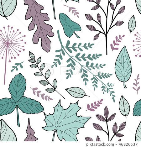 Vector seamless pattern - Stock Illustration [46826537] - PIXTA