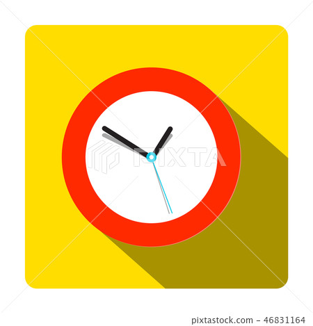 Clock Icon. Vector Time Symbol. - Stock Illustration [46831164] - PIXTA