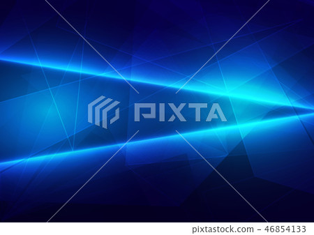blue light with polygon connect background - Stock Illustration ...