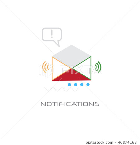 envelope email inbox letter message send mail... - Stock Illustration ...