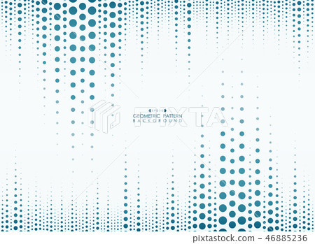 Abstract of blue circle line pattern vertical. - Stock Illustration ...