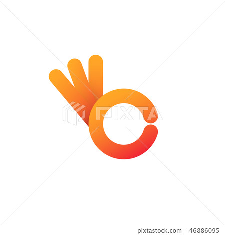 ok logo okey-插圖素材 [46886095] - PIXTA圖庫
